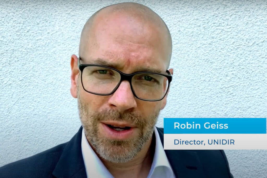 Robin Geiss → UNIDIR
